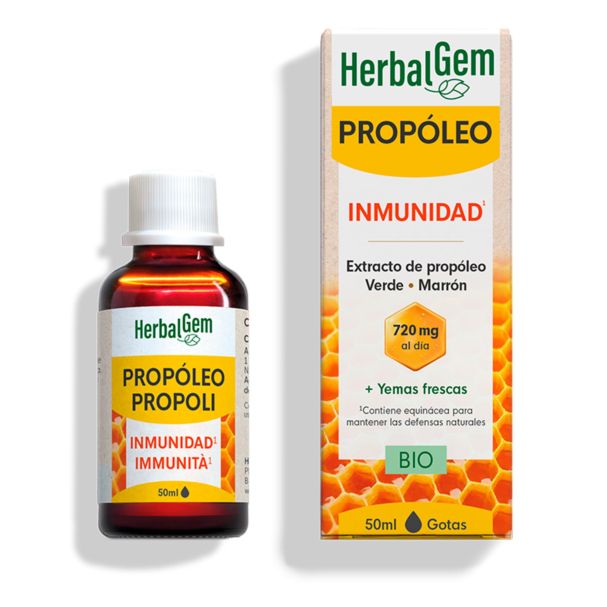 Propóleo Gotas Inmunidad Bio 50 ml - 50 ml Bio | Herbalgem